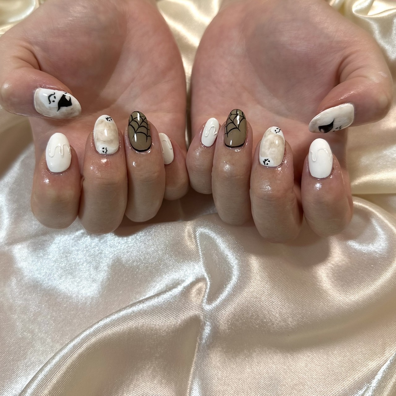カボチャ＆おばけネイルでハロウィン気分を盛り上げよう！ - Bijou Nails（ビジューネイルズ）